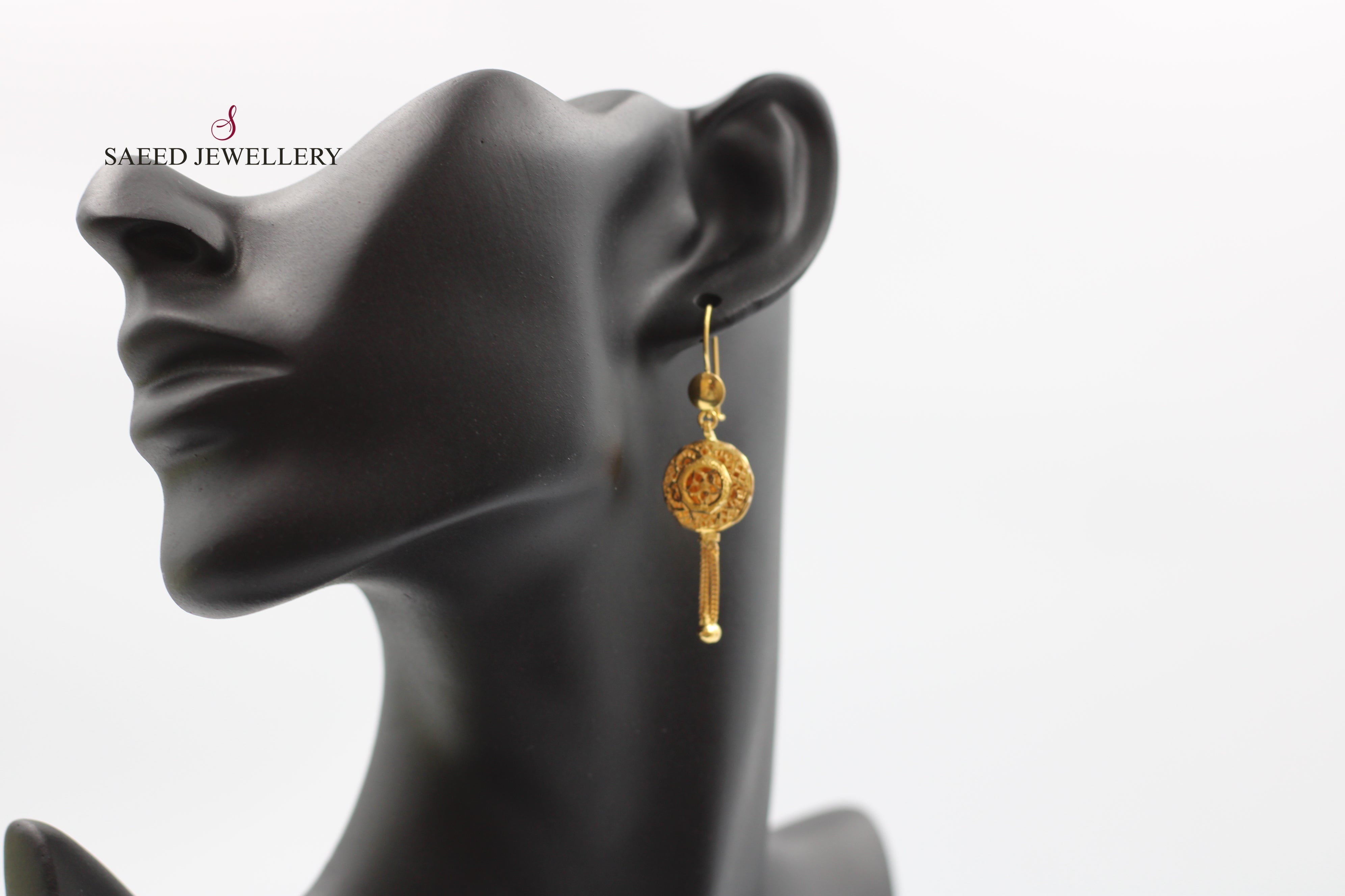 21K Kuwaiti Earrings – Saeed Jewelry