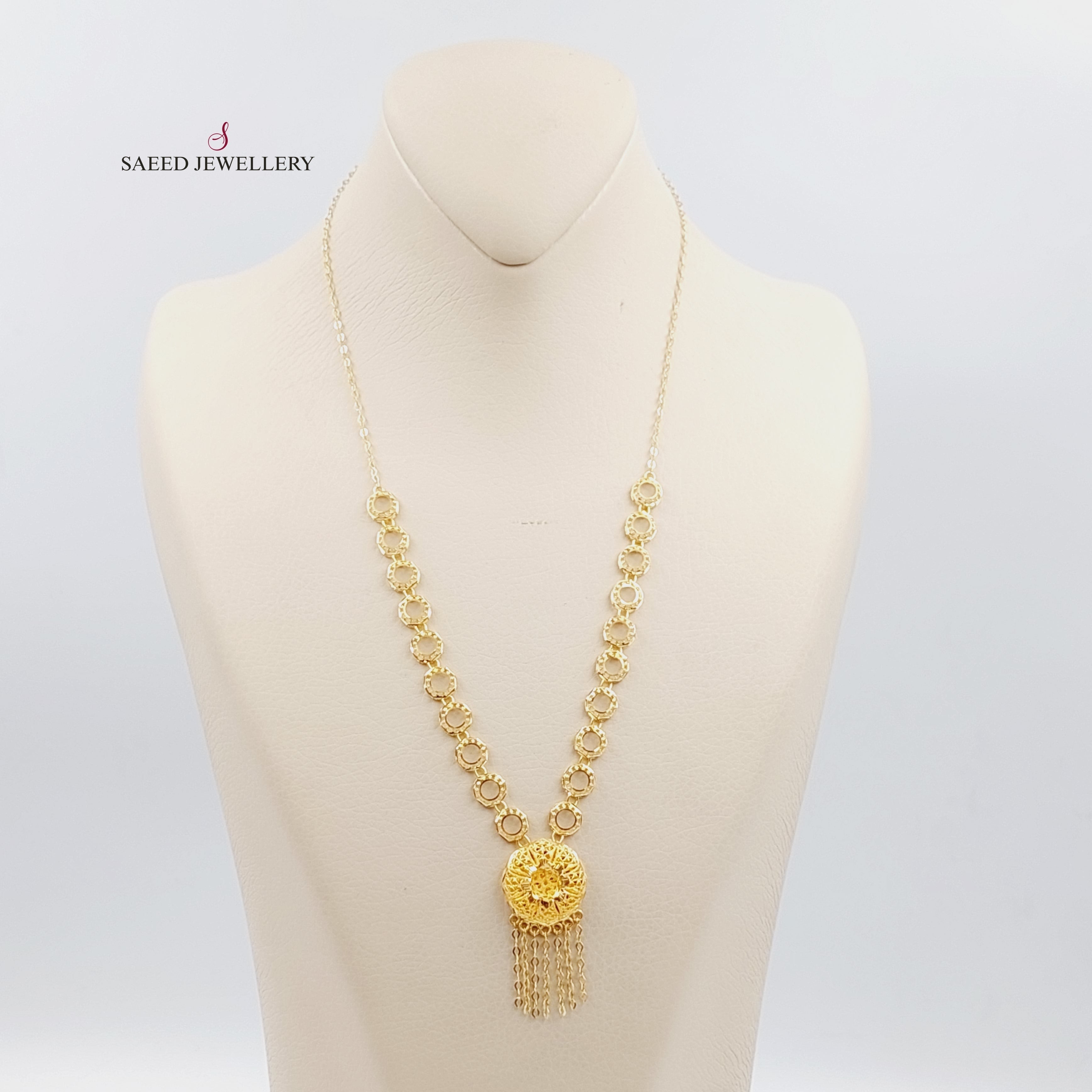 21K Kuwaiti Necklace – Saeed Jewelry
