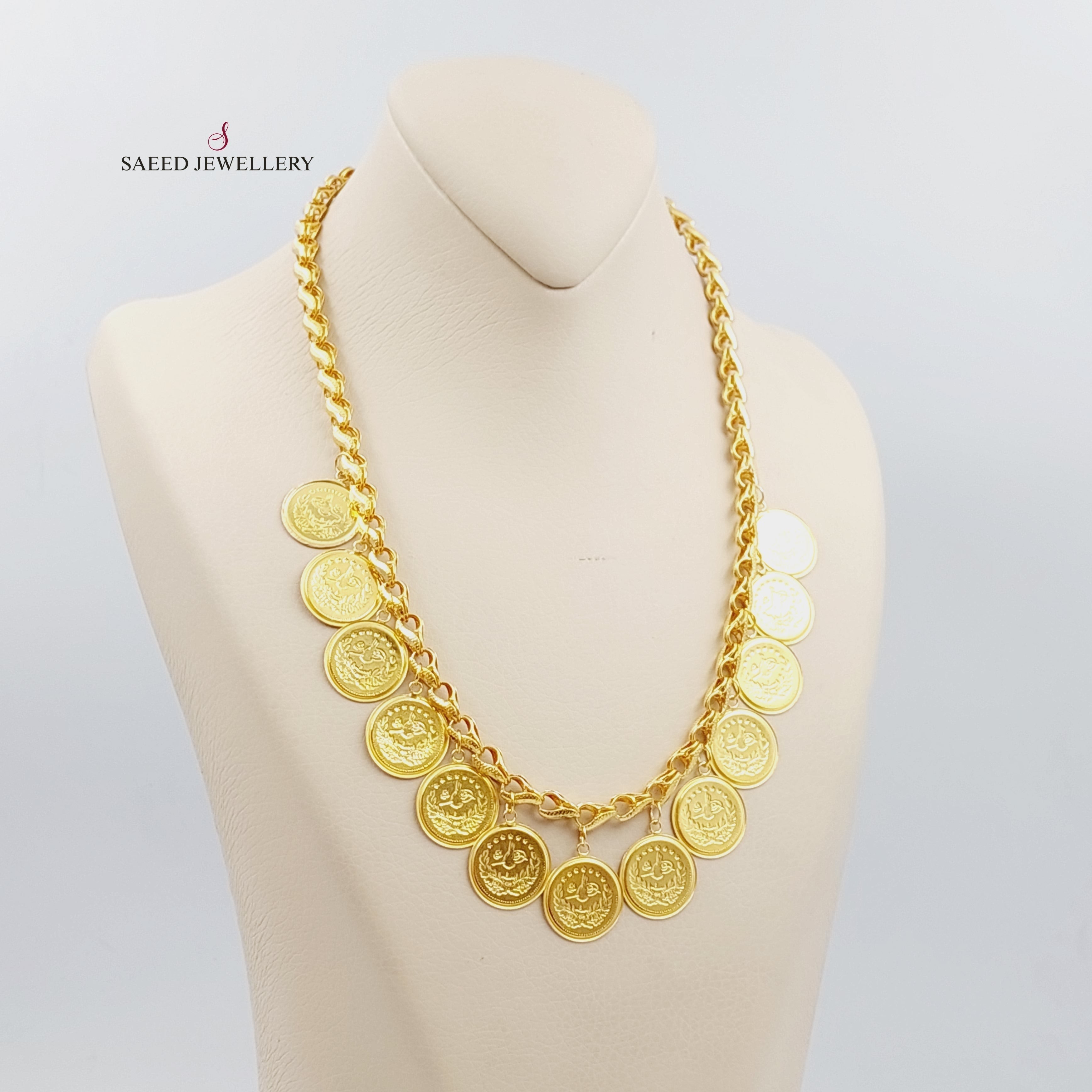 21K Lirat Rashadi Necklace – Saeed Jewelry