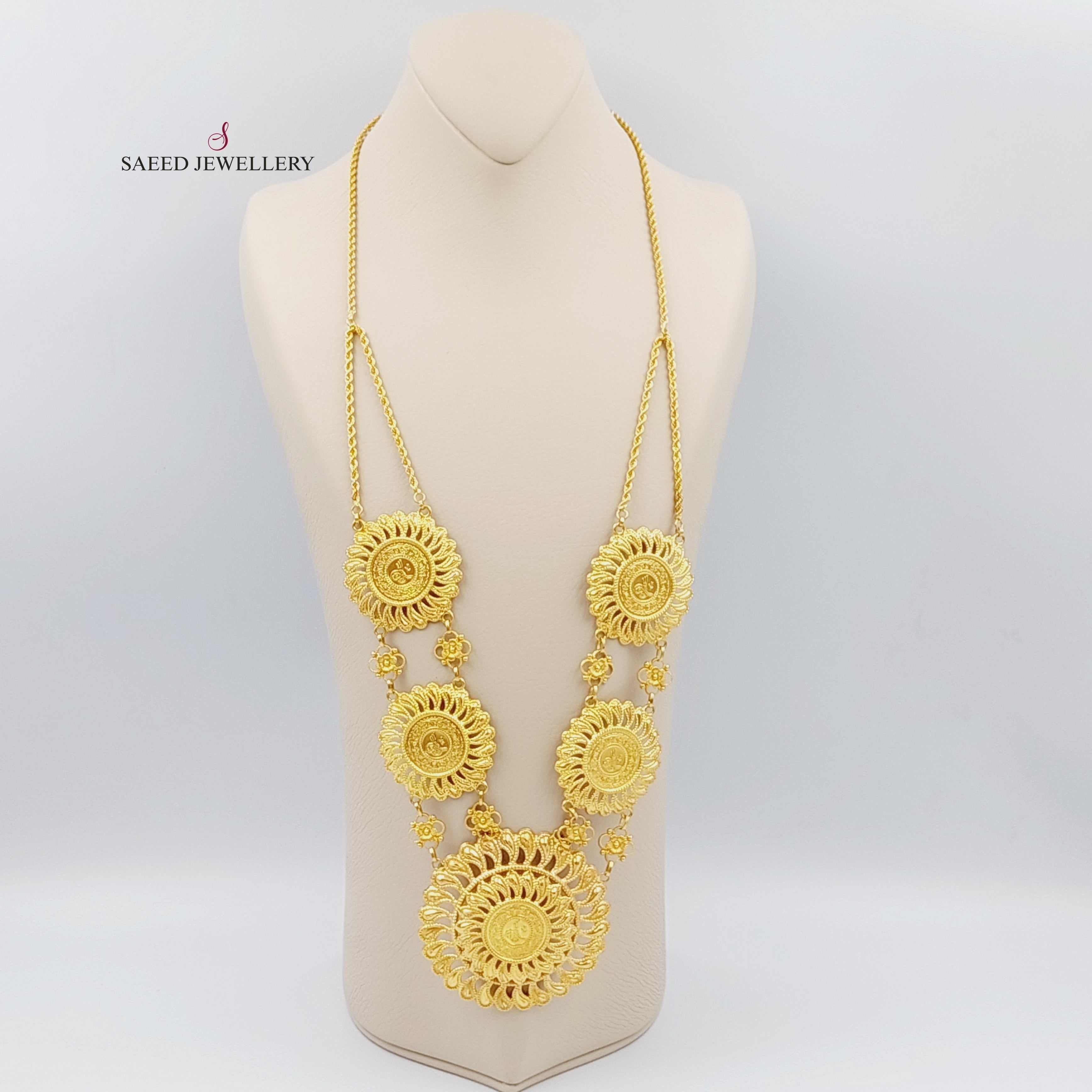 21K Lirat Rashadi Necklace – Saeed Jewelry