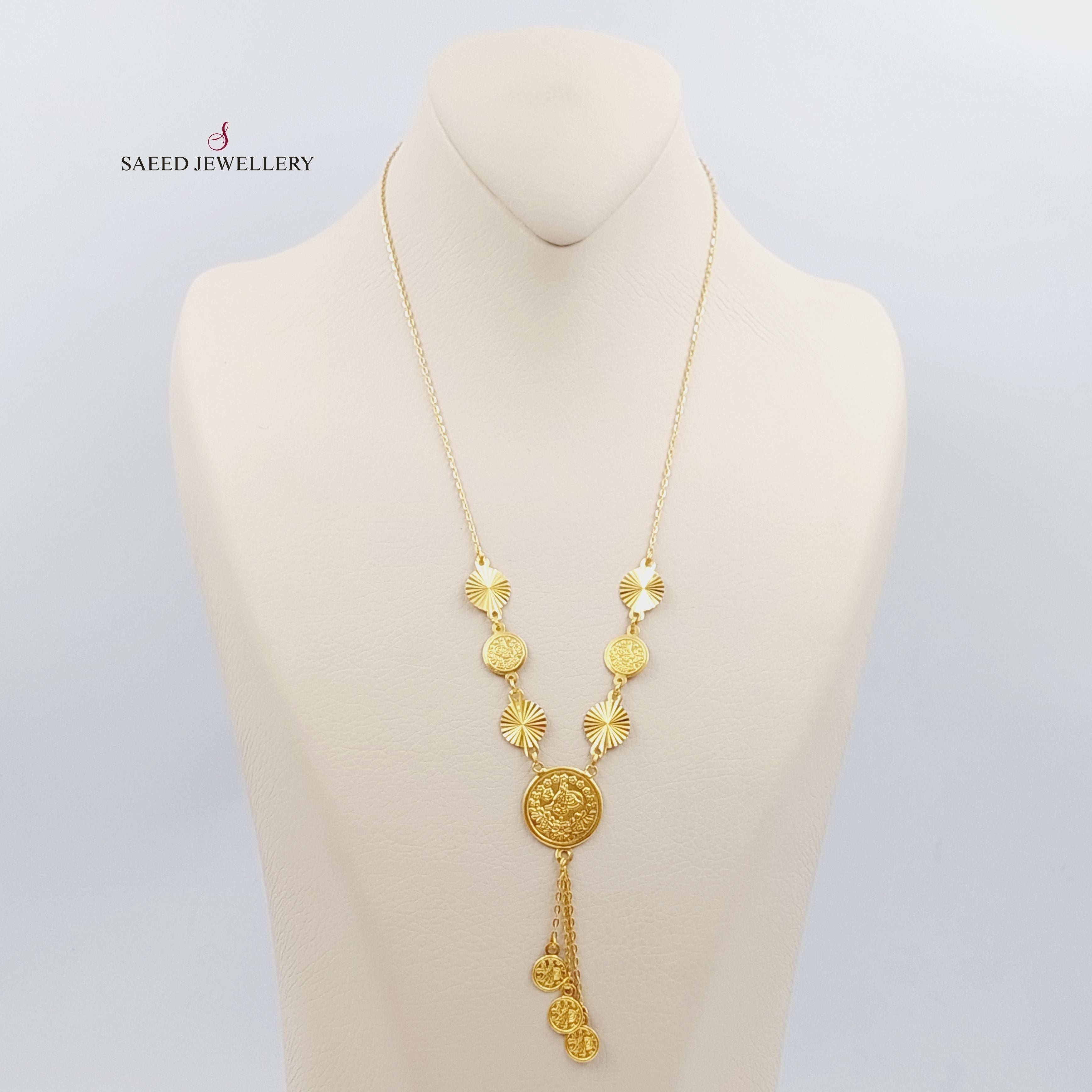 21K Rashadi Necklace – Saeed Jewelry