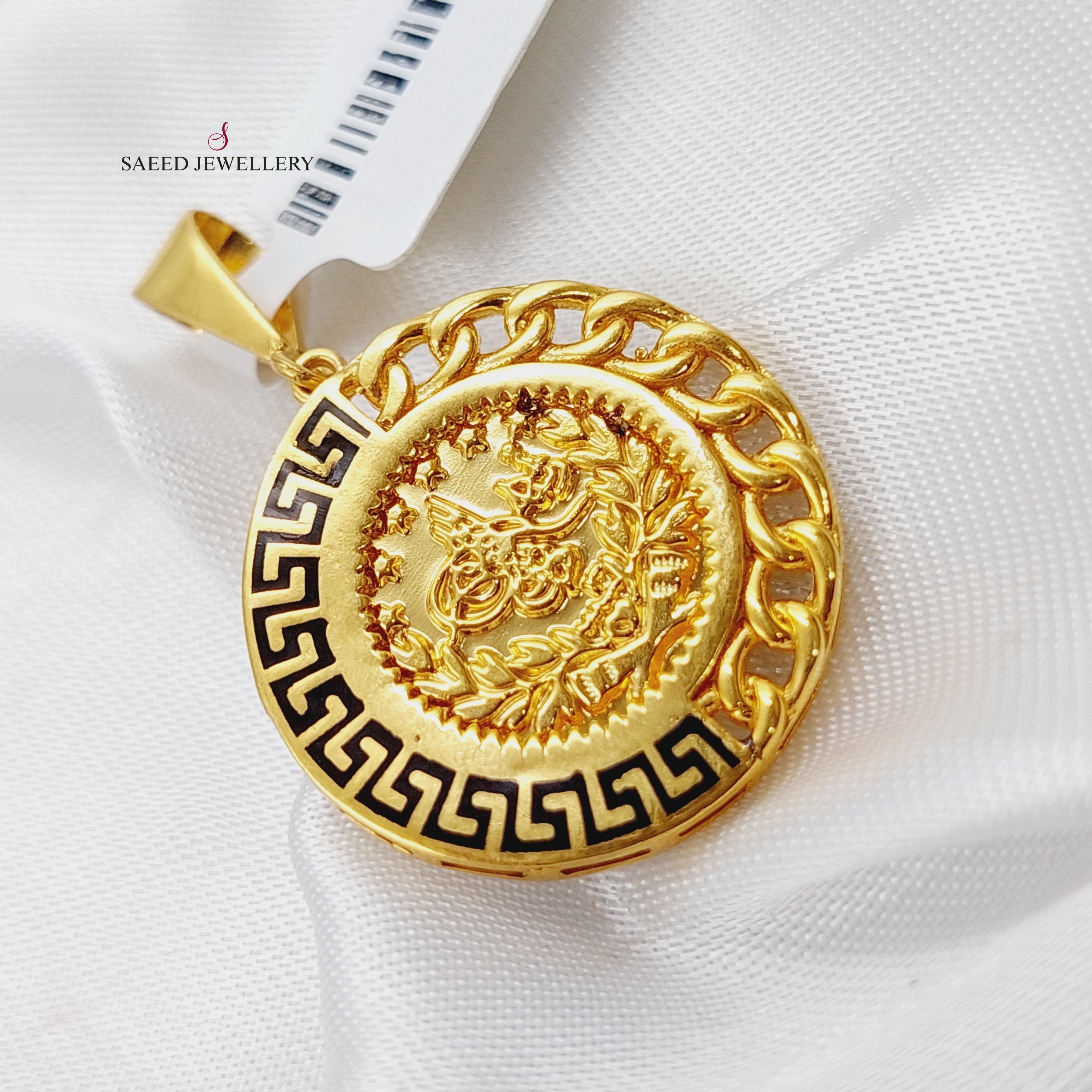 21K Rashadi Pendant – Saeed Jewelry